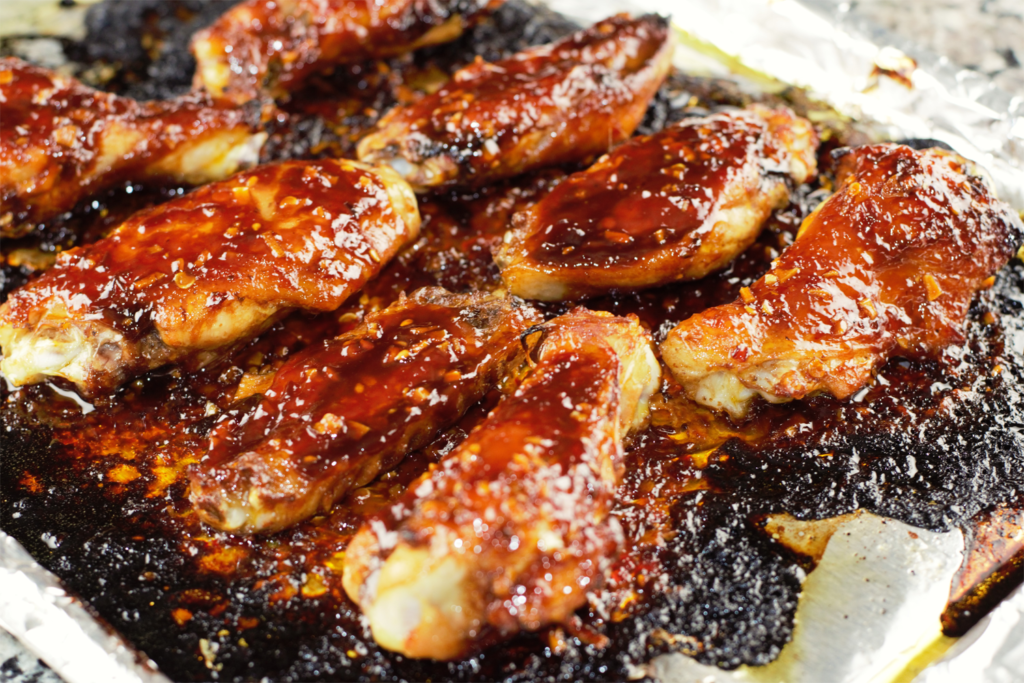 Spicy Garlic Ginger Wings – Mountain Cravings