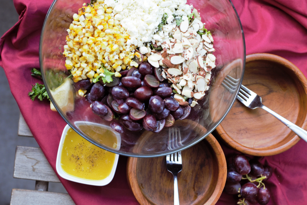 Roasted Corn Farmhouse Salad – Mountain Cravings