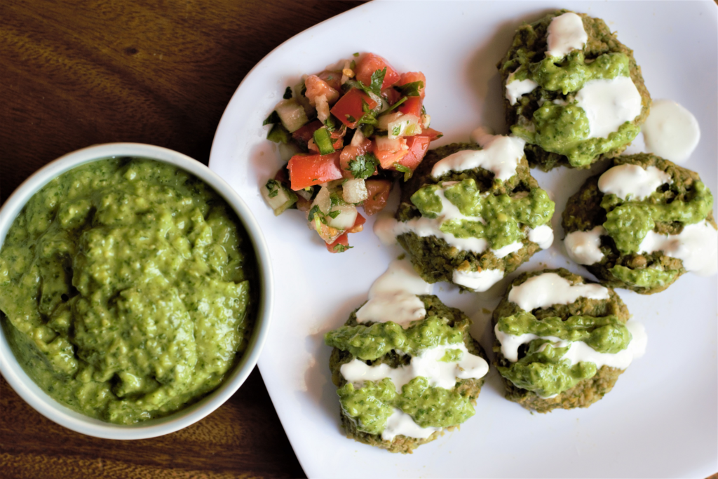 Baked Avocado Falafel – Mountain Cravings