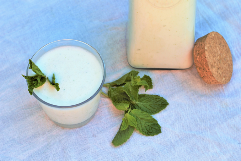 Turkish Mint Ayran – Mountain Cravings