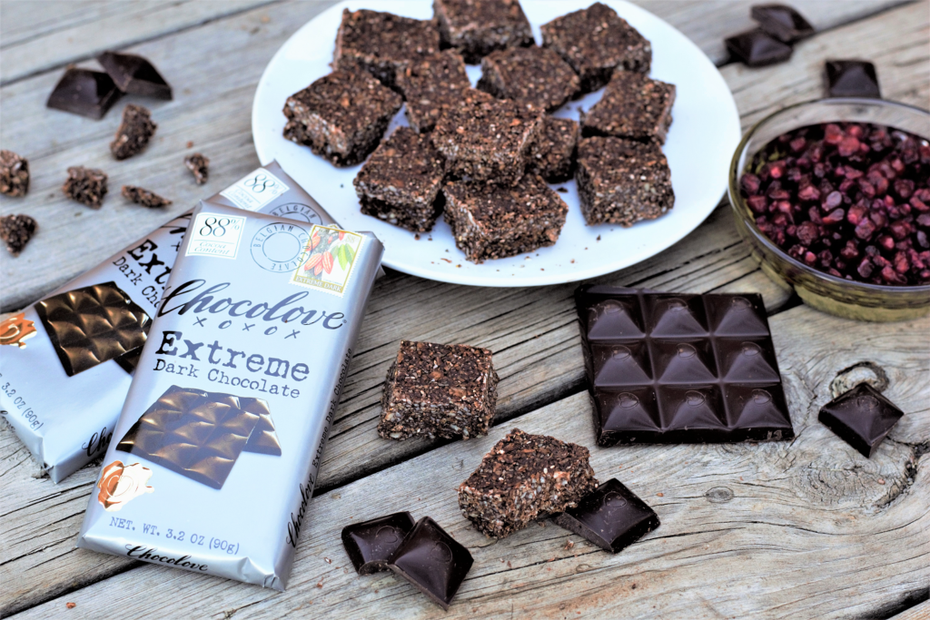 Healthy Dark Chocolate Energy Bites – Mountain Cravings