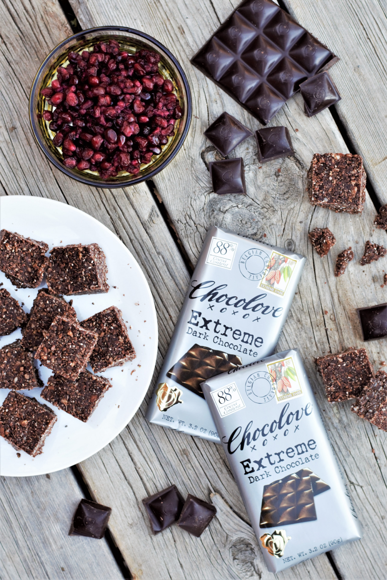 Healthy Dark Chocolate Energy Bites – Mountain Cravings